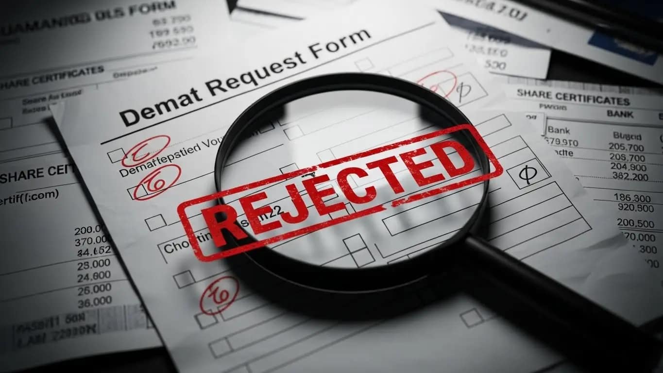 Why Demat Requests Get Rejected unknowing facts to know